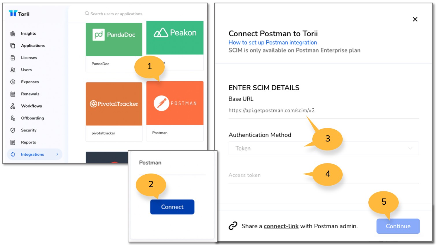 Postman Integration – Torii