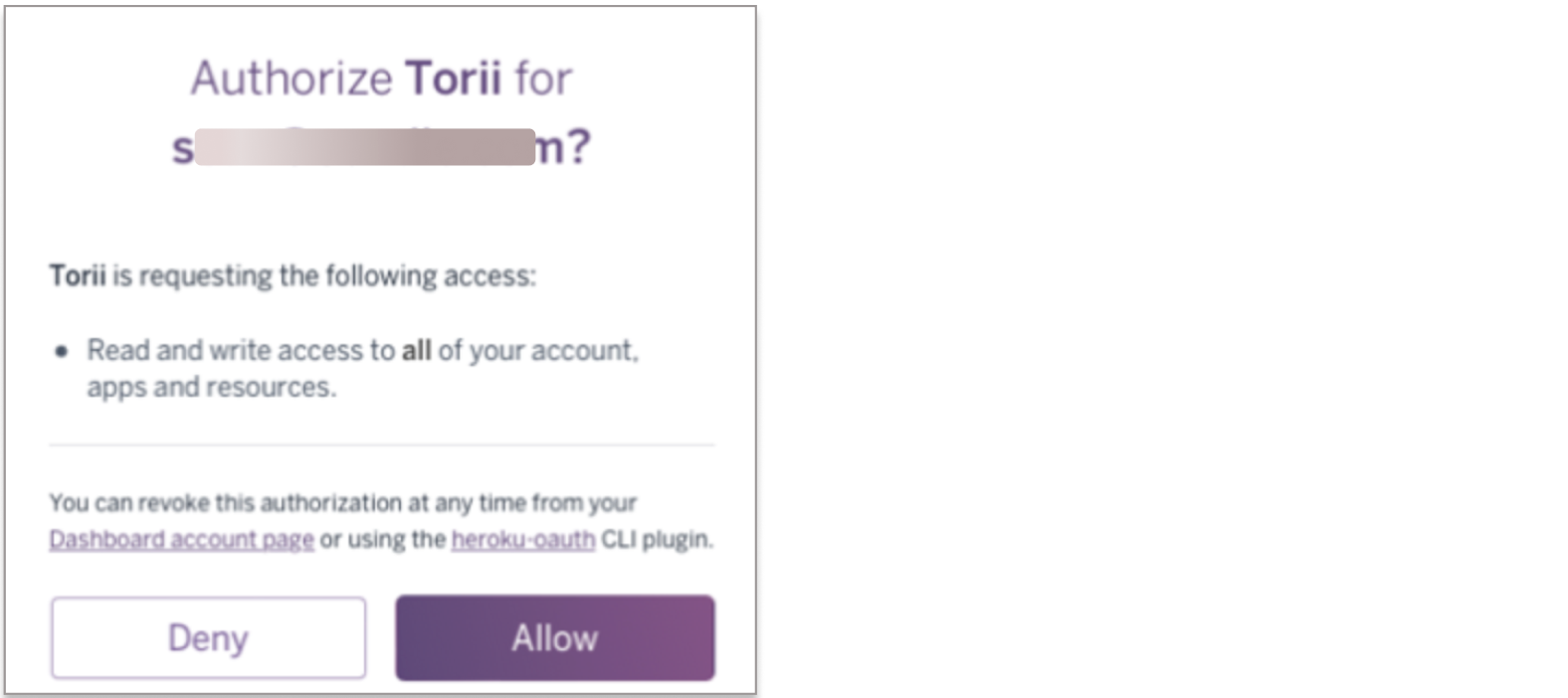 Heroku Integration – Torii