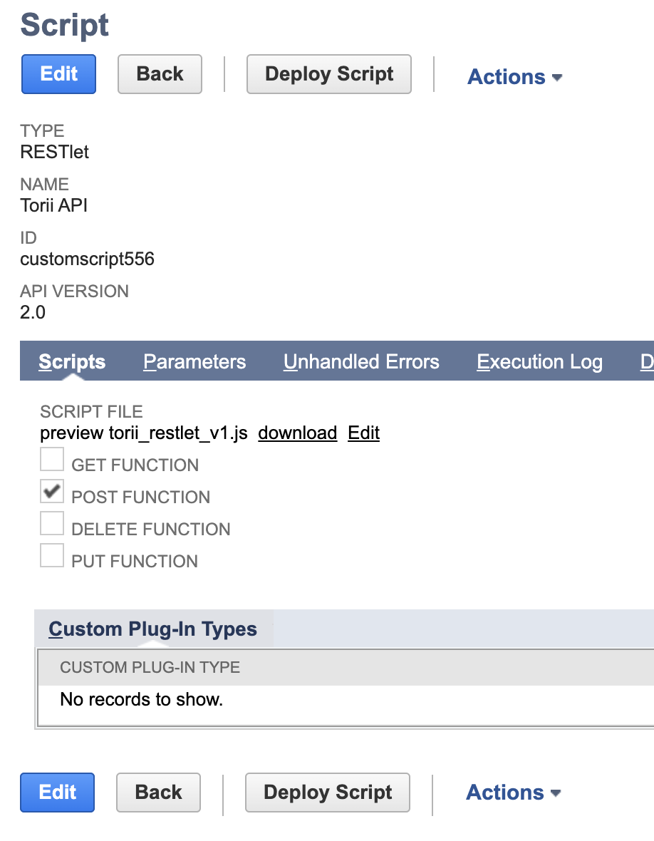 NetSuite Integration – Torii