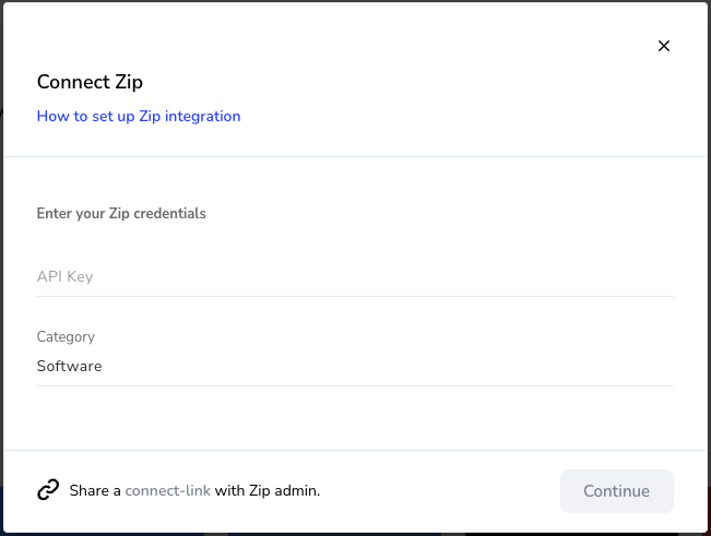 Zip integration – Torii