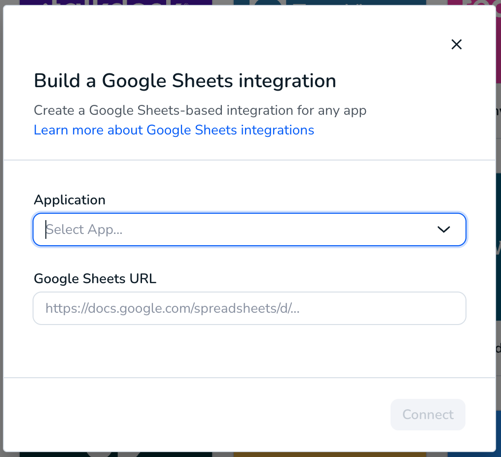 Google Sheets Custom Integration – Torii