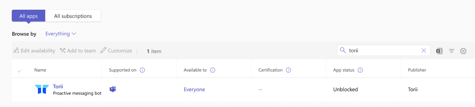 Microsoft Teams Integration – Torii