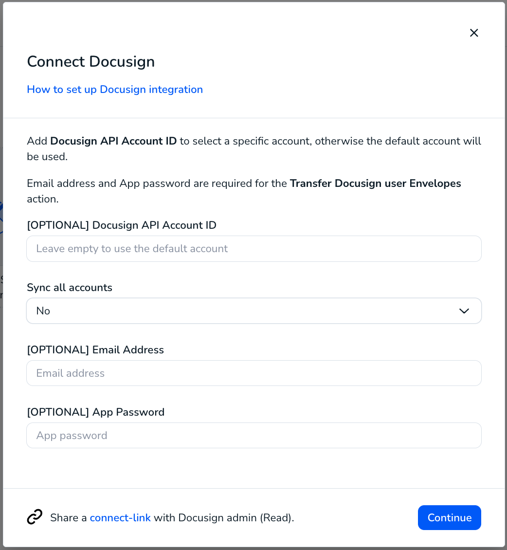 DocuSign Integration – Torii